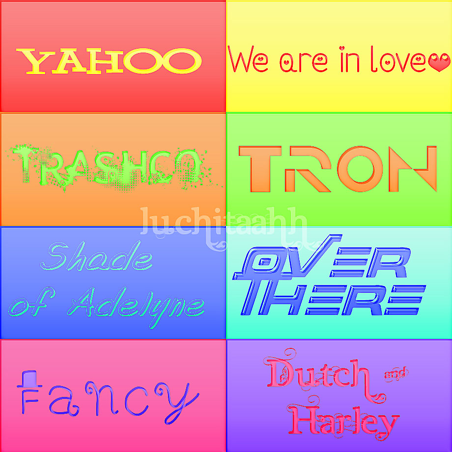 Fonts Pack by DamnProblem on DeviantArt