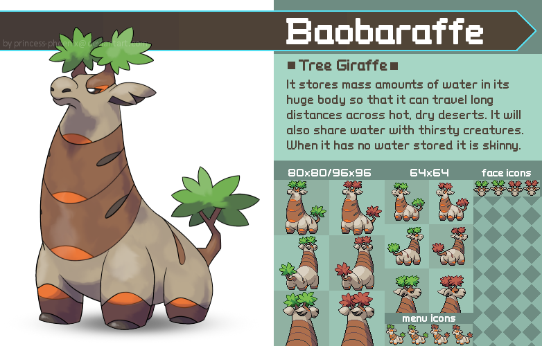 Baobaraffe by princess-phoenix on DeviantArt