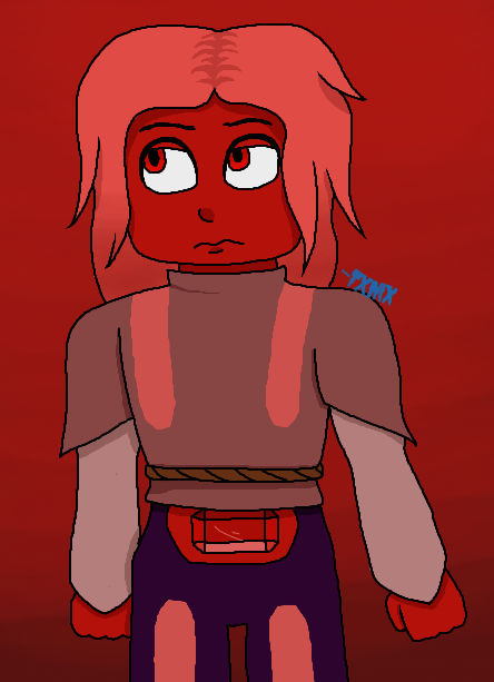 New OC (gemsona), Red Spinel by TXMXnCRPST on DeviantArt