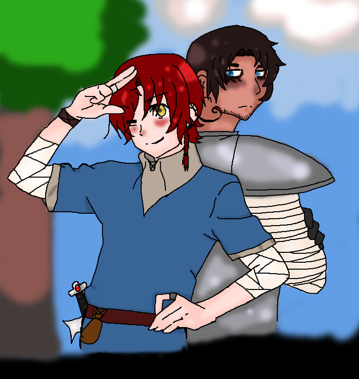 Saris and Vilkas (( Hetalia ver.)) by ammysommy on DeviantArt