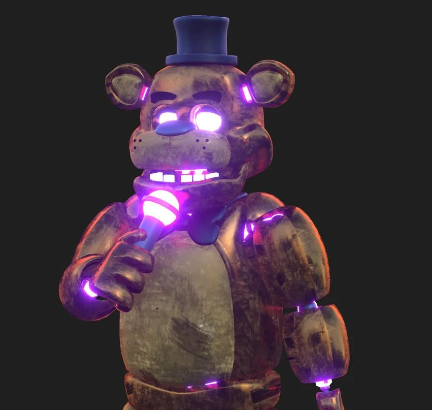 FNAF Freddy Vlast 3d model by khalil1997 on DeviantArt
