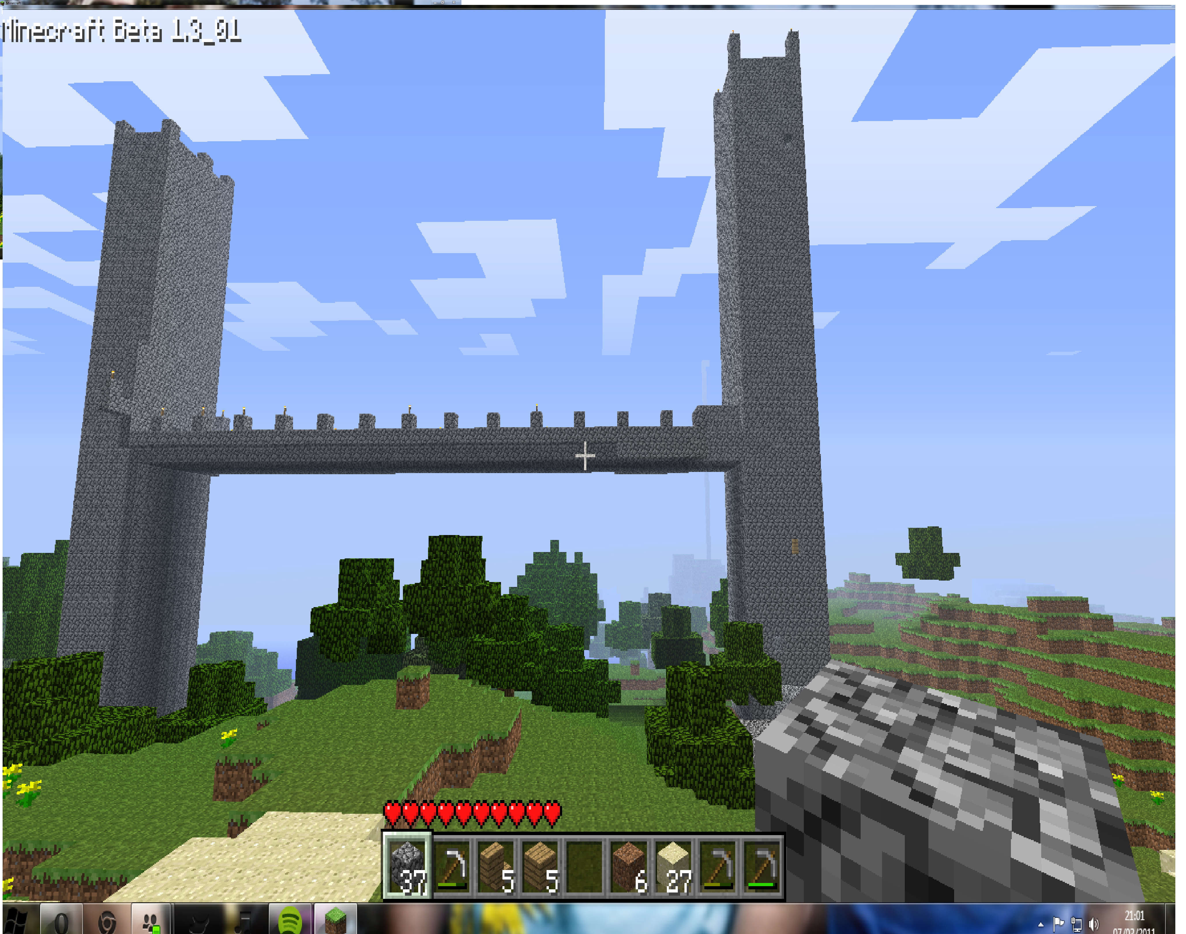 minecraft bridge by graves7165 on DeviantArt