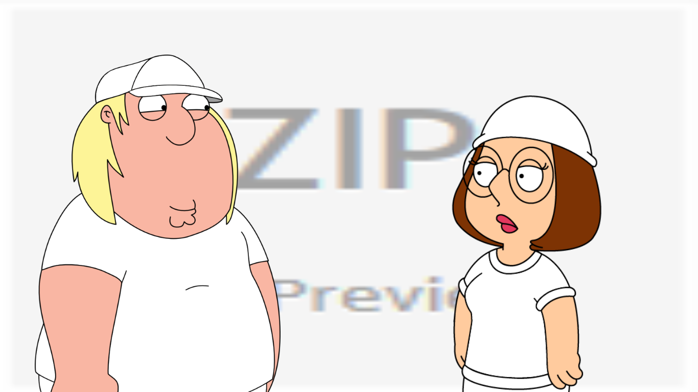 Chris and Meg in. (Meme Template) by ajlew on DeviantArt