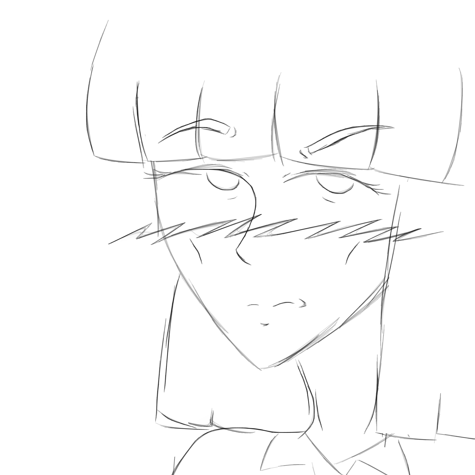 Human GlaDOS Sketch by VideogameKitty99 on DeviantArt