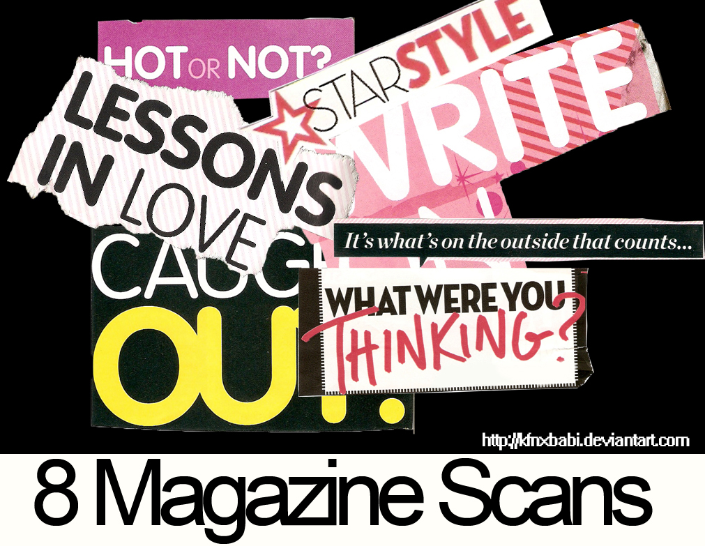 8 Magazine Text scans. by kfnxbabi on DeviantArt