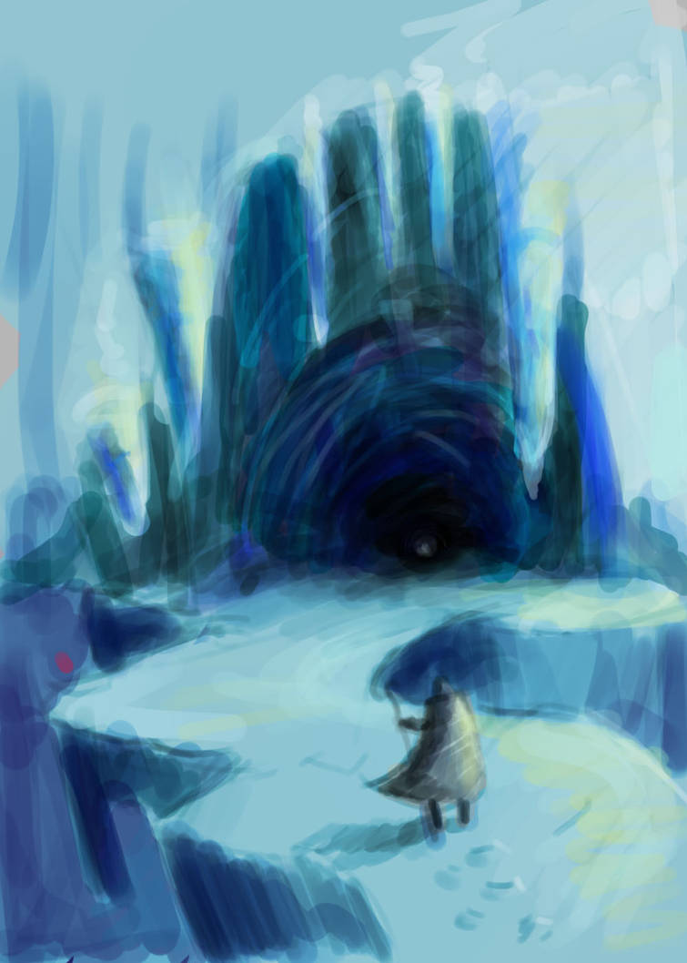 Frost cave by DarkDeo on DeviantArt