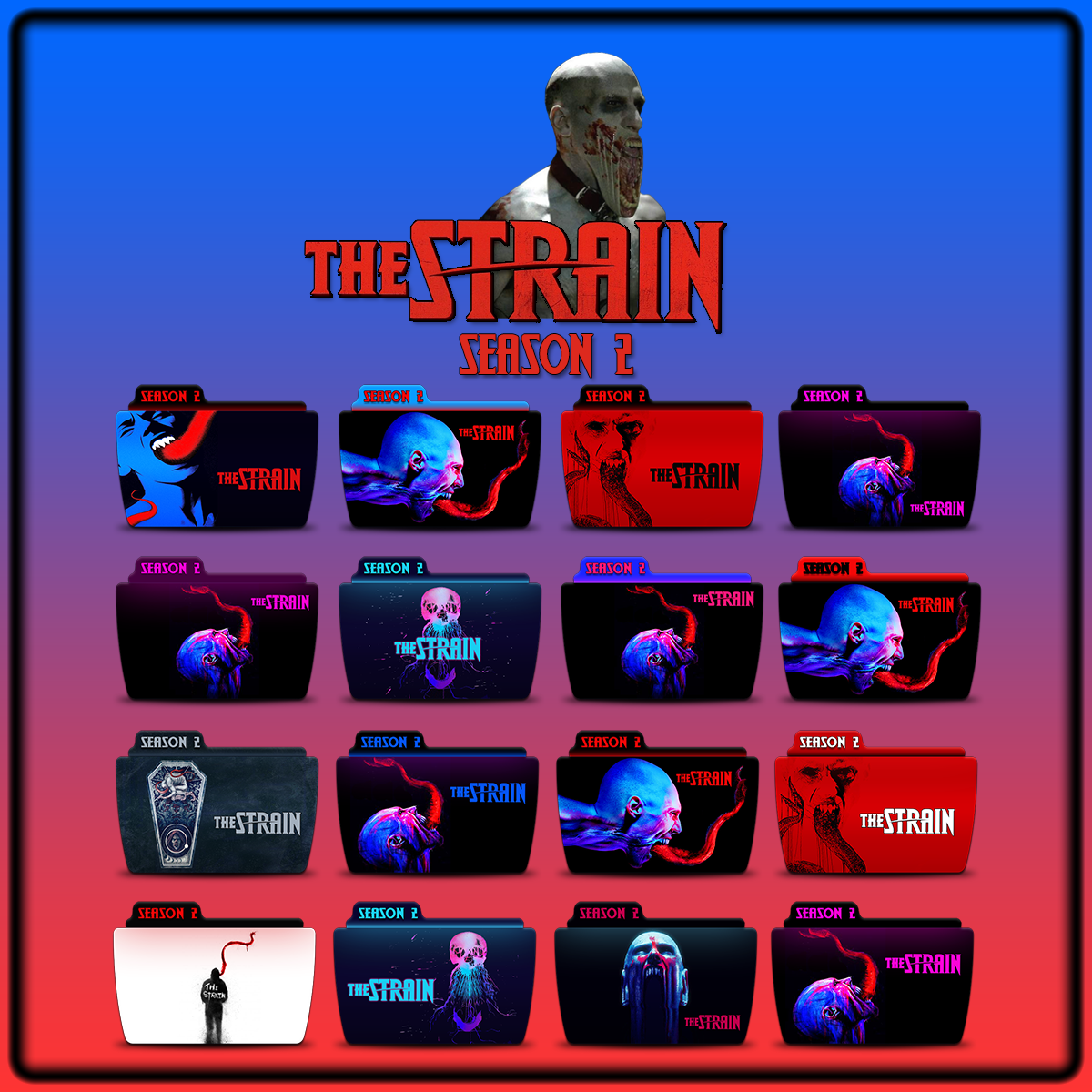 The Strain folder icons: Season 2 by F0l13aD3ux on DeviantArt