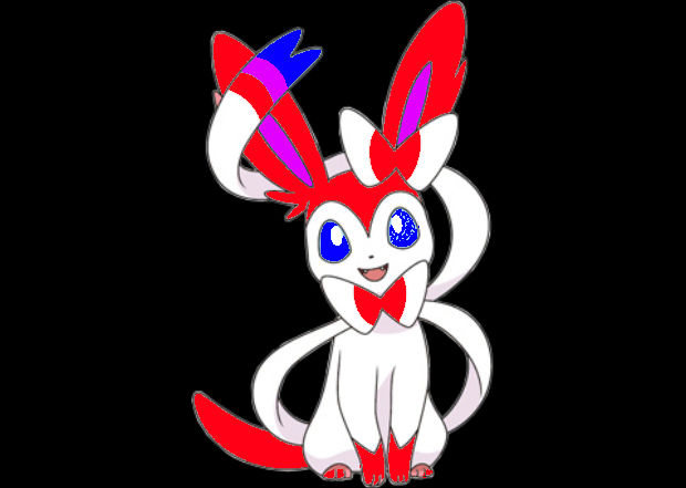 Red Sylveon by MeganightmareSylveon on DeviantArt