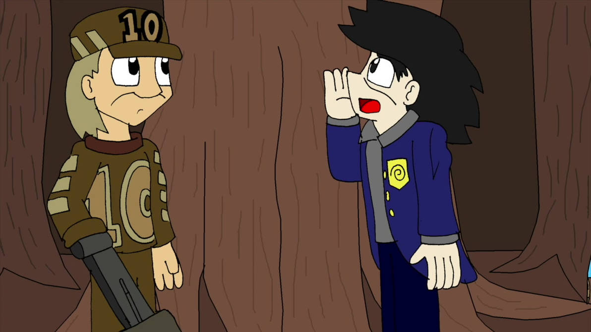 Liz and Reginald Encounter Preview 2 by BlueEngineLiz6 on DeviantArt
