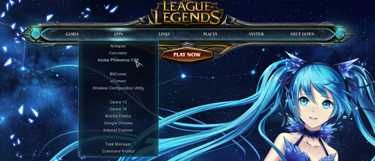 League of Legends Rainmeter dock by yorgash on DeviantArt