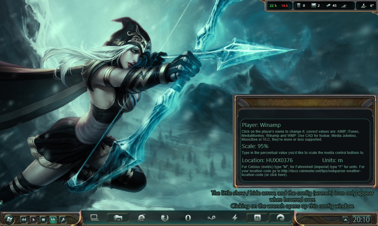League of Legends Game Rainmeter 1.0.0 by yorgash on DeviantArt