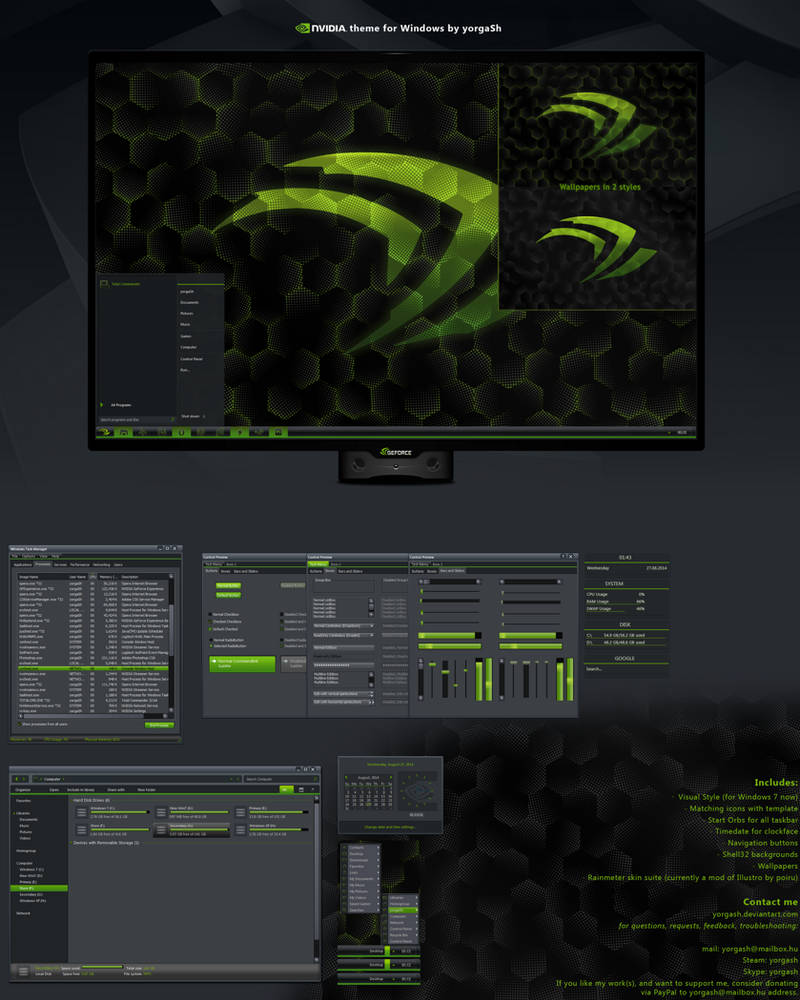 nVidia Desktop by yorgash on DeviantArt