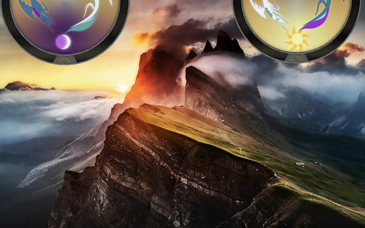 Equestria Clock Small version by yorgash on DeviantArt