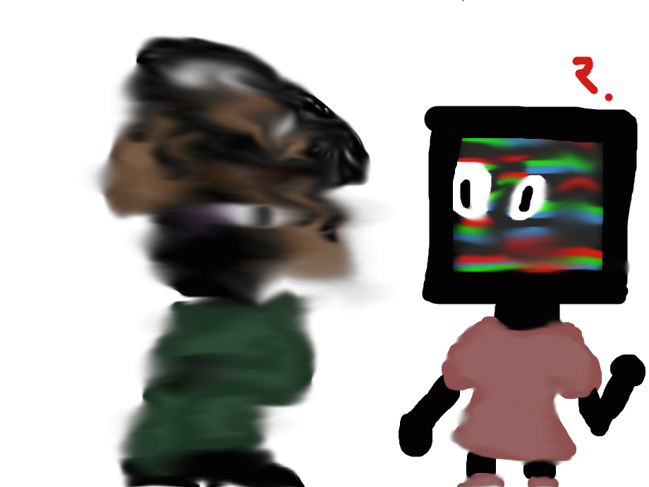 My WeirdCore Oc Terrified by DuckLoverGacha on DeviantArt