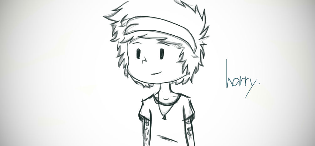 Harry (First Drawing omg) by LittleMouseInk on DeviantArt