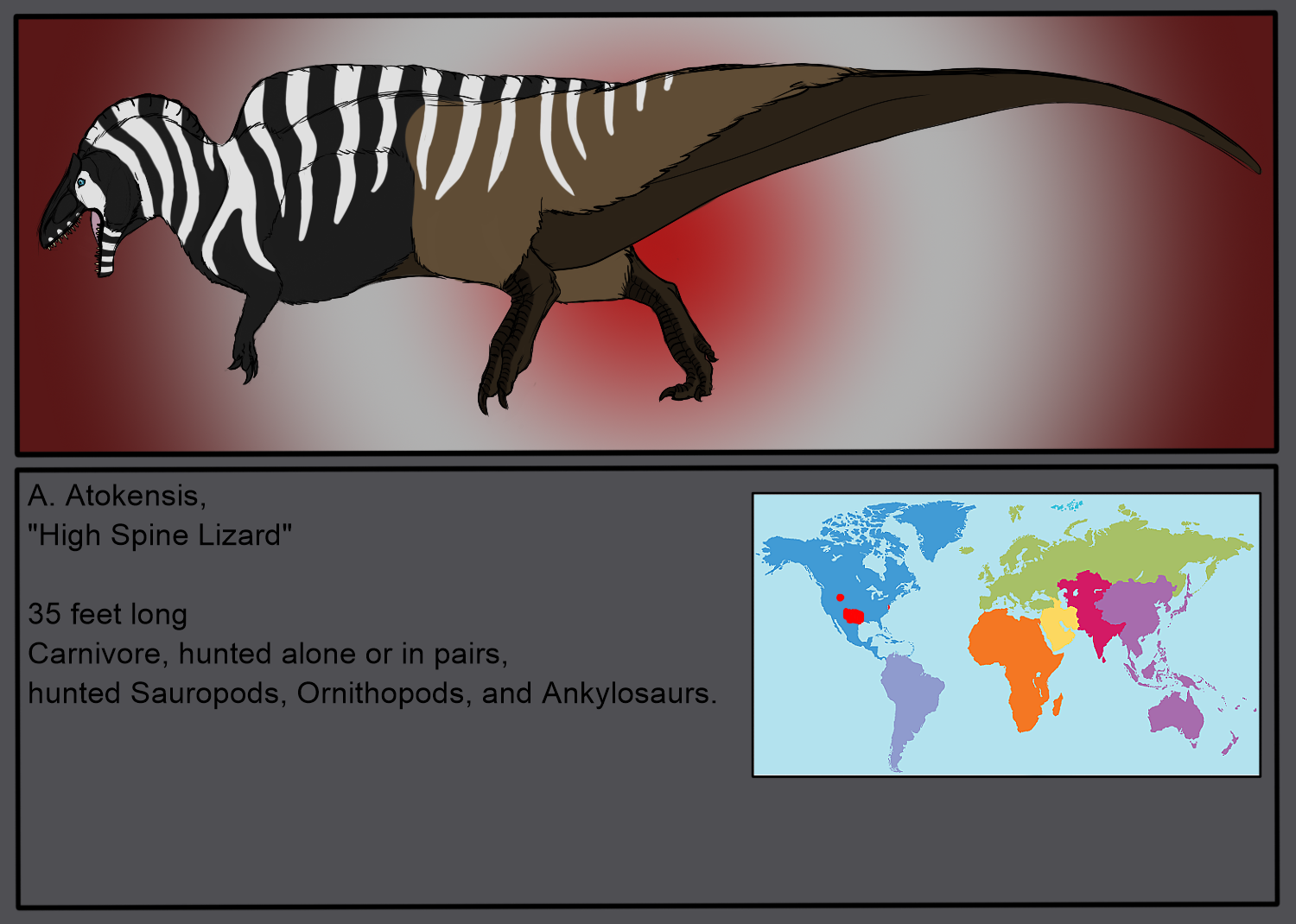 Acrocanthosaurus Atokensis by LucaShewolf on DeviantArt