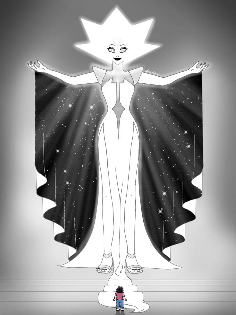 how to draw white diamond su
