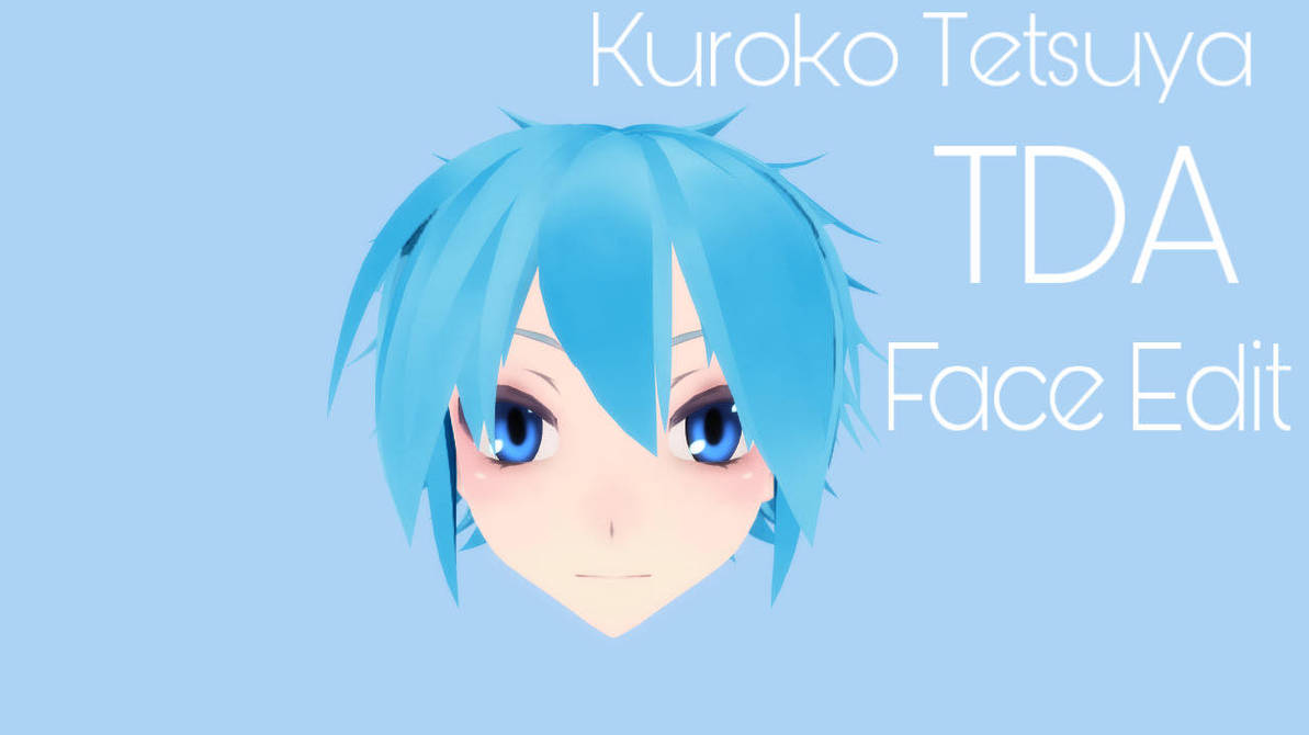 TDA Kuroko Tetsuya Face Edit by Peachiimo on DeviantArt