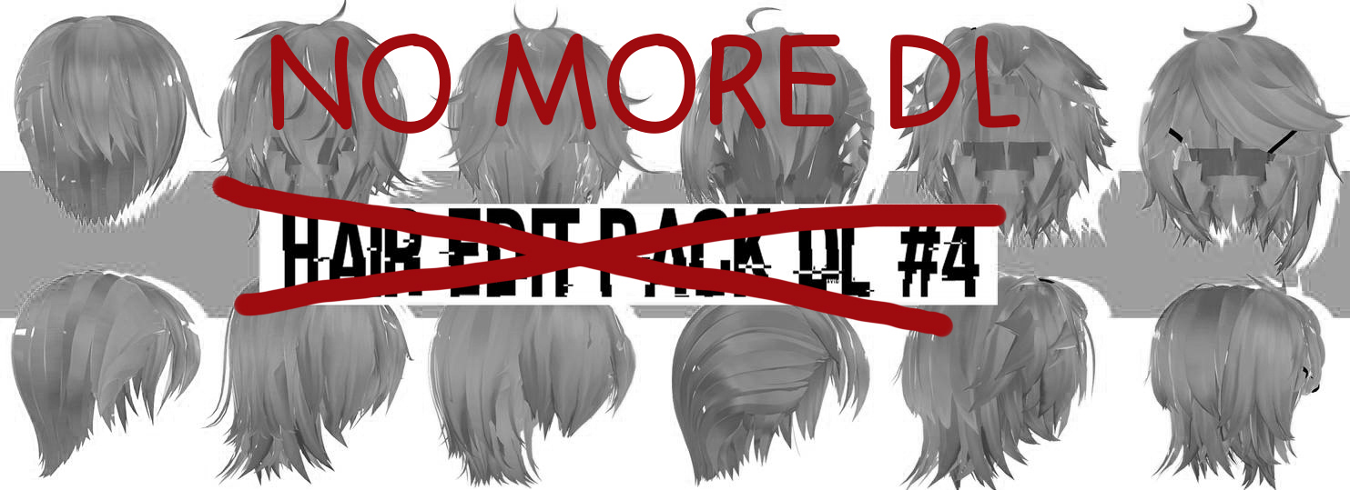 Hair Edit Pack Dl! #4 // By-MosterNight-MMD by MosterNighT-MMD on ...