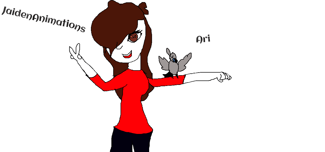 Jaiden and her dog by Ringofboss on DeviantArt