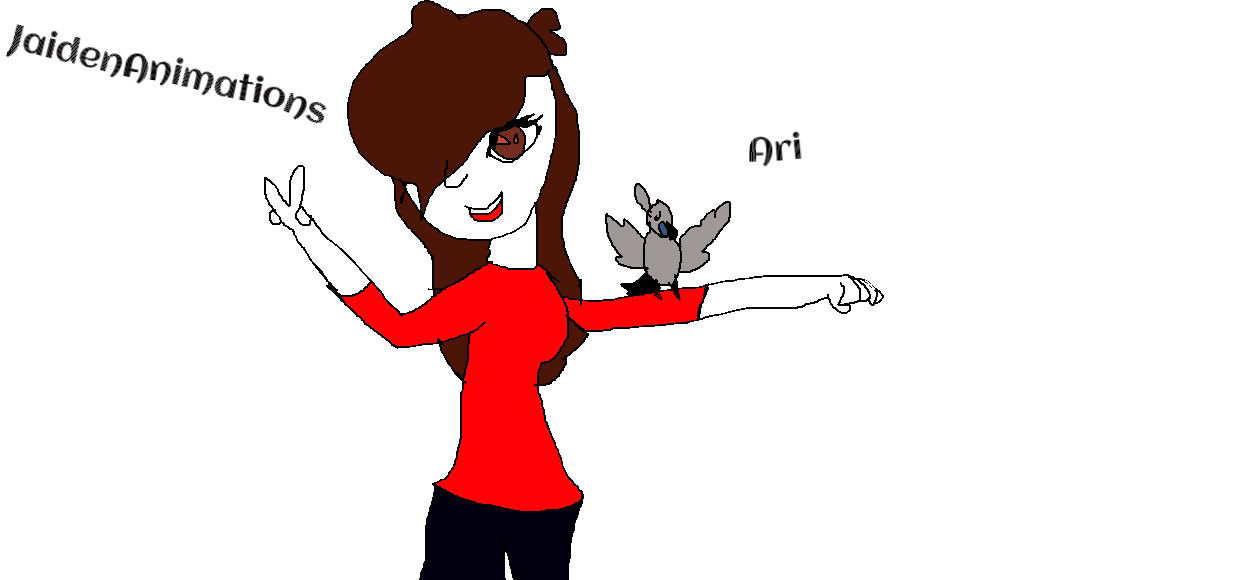 Jaiden and her dog by Ringofboss on DeviantArt