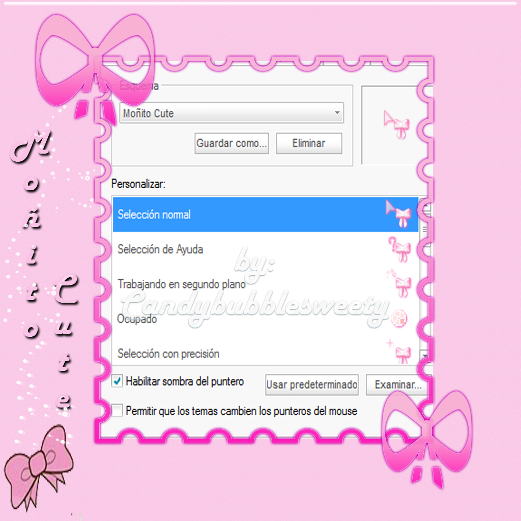 Cursor pink bow by candybubblesweety on DeviantArt
