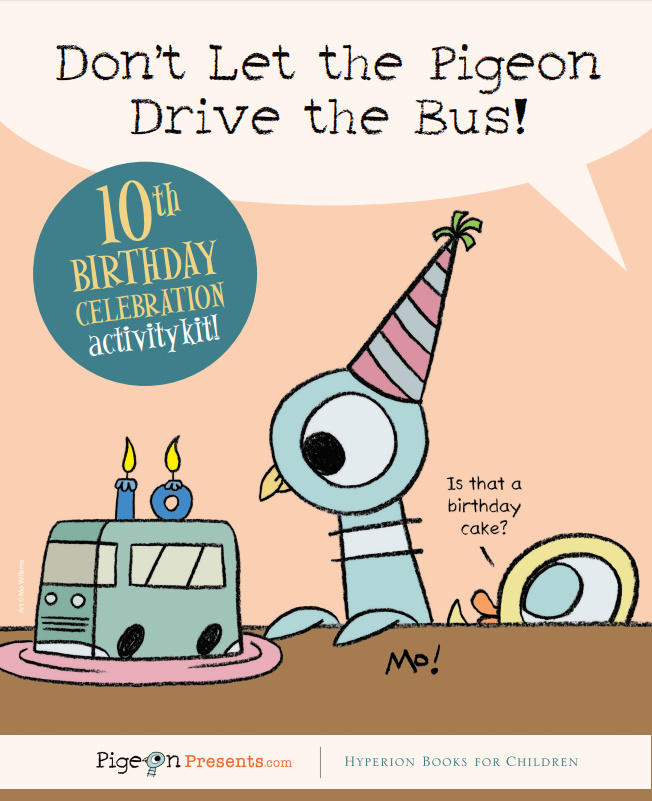 Don't Let the Pigeon Drive the Bus! Activity Kit by Jack1set2 on DeviantArt
