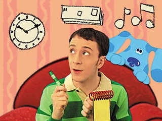 Steve thinks in the thinking chair by Jack1set2 on DeviantArt