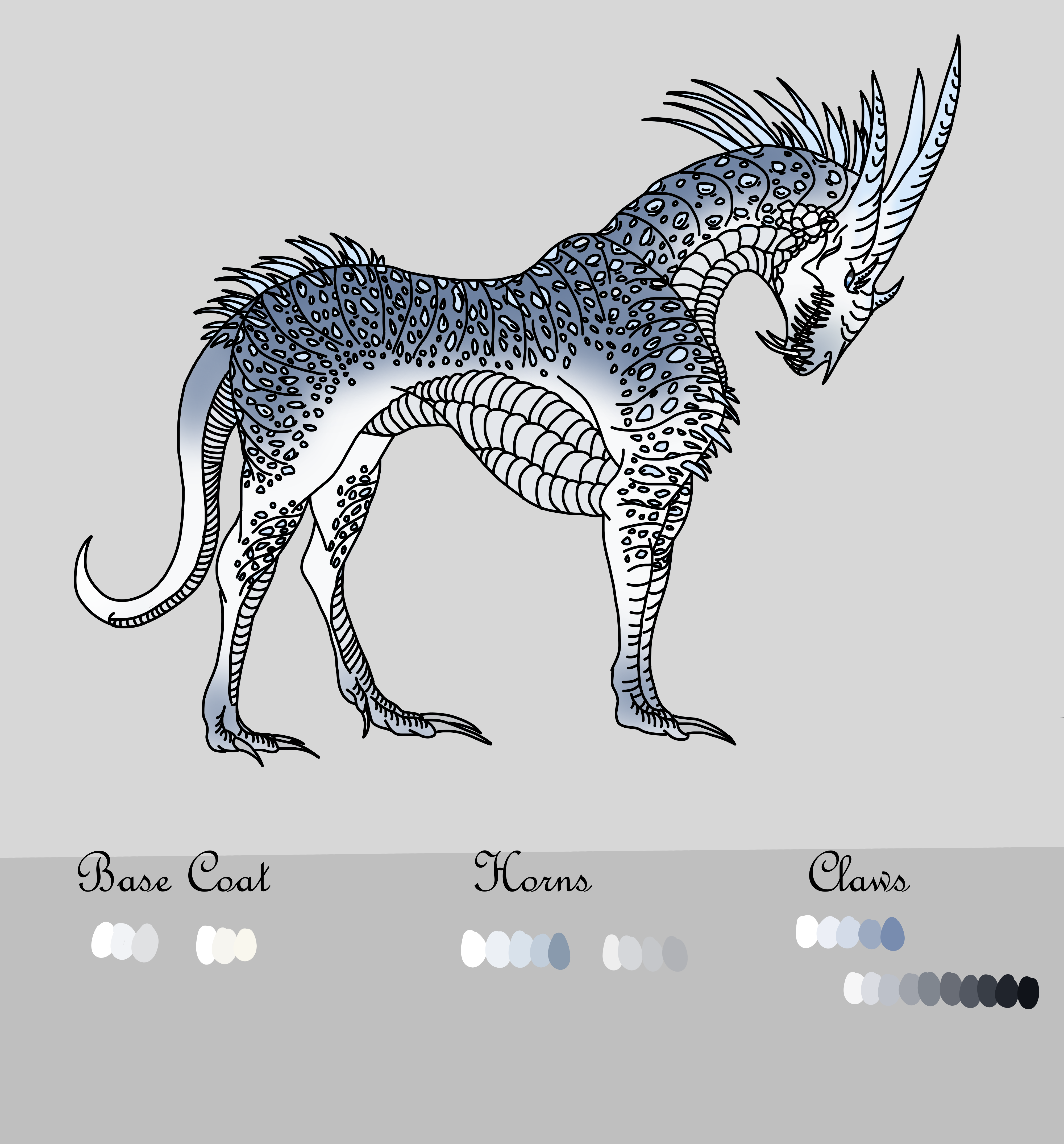 Mountain/Tundra Dracolisk *Name Tentative* by wardhighlands on DeviantArt