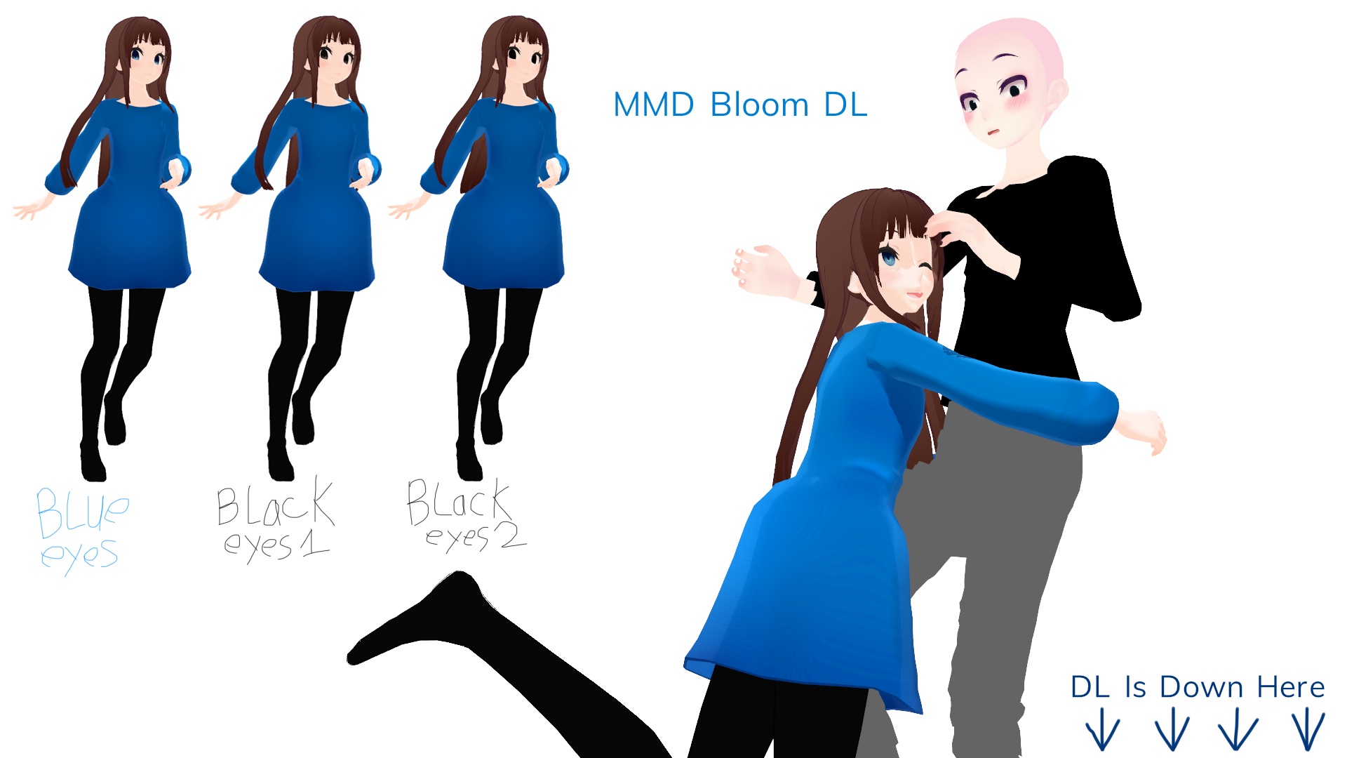 MMD Bloom DL by PinkyBeretDA on DeviantArt