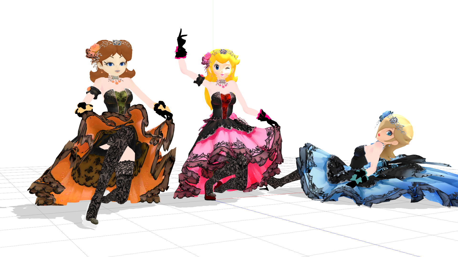 (MMD) Secret Feast Princesses DL by PinkyBeretDA on DeviantArt