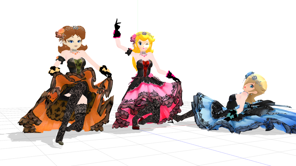 (MMD) Secret Feast Princesses DL by PinkyBeretDA on DeviantArt