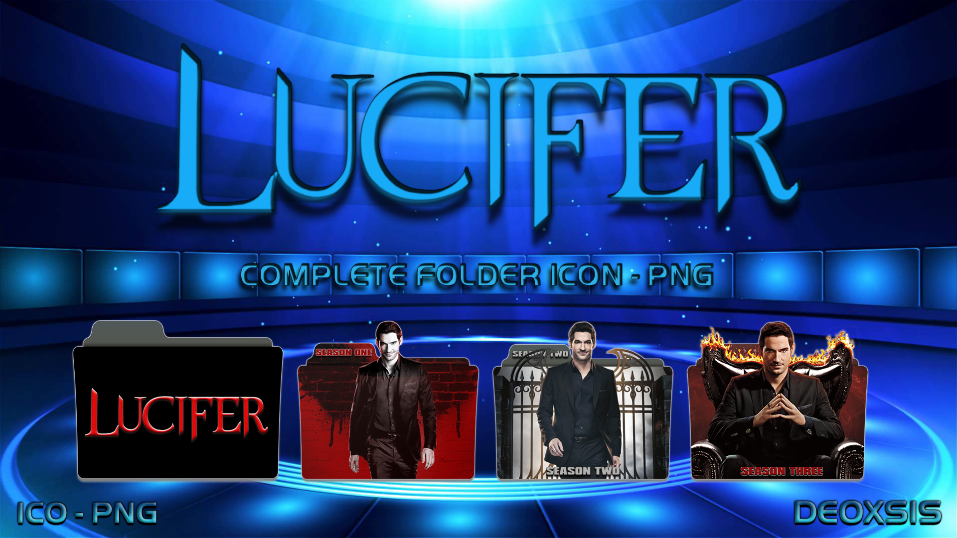 Lucifer Folder Icon Pack by deoxsis on DeviantArt