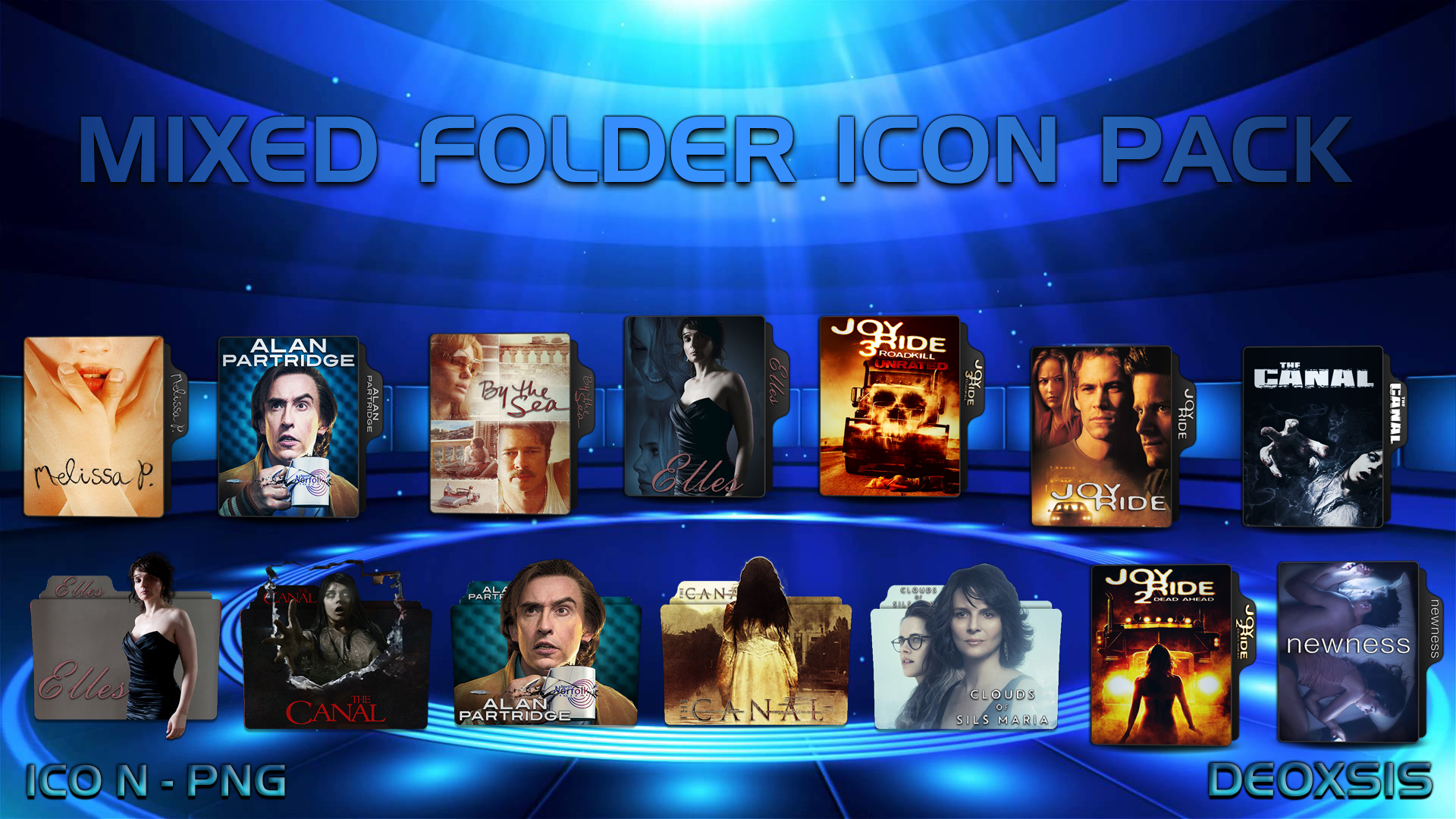 Mixed Folder Icon PACK by deoxsis on DeviantArt