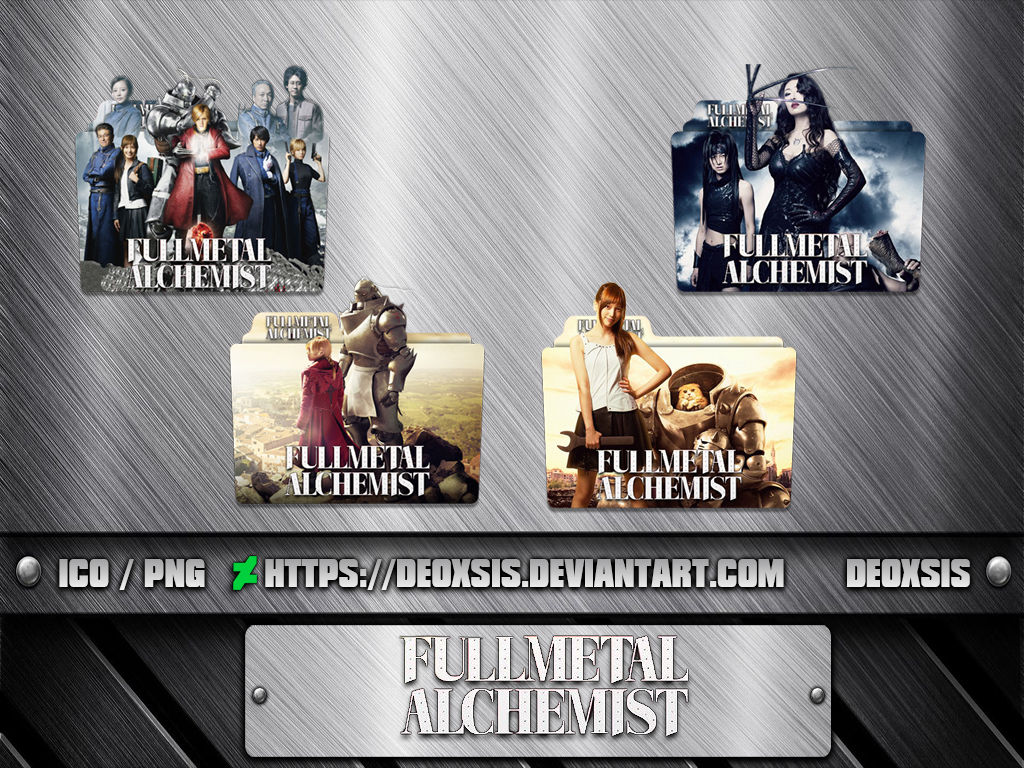 Full Metal Alchemist [2017] Folder Icon Pack by deoxsis on DeviantArt