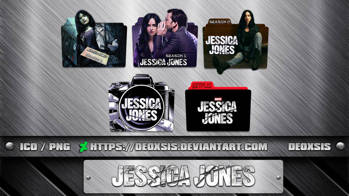 Jessica Jones Folder Icon Pack by deoxsis on DeviantArt