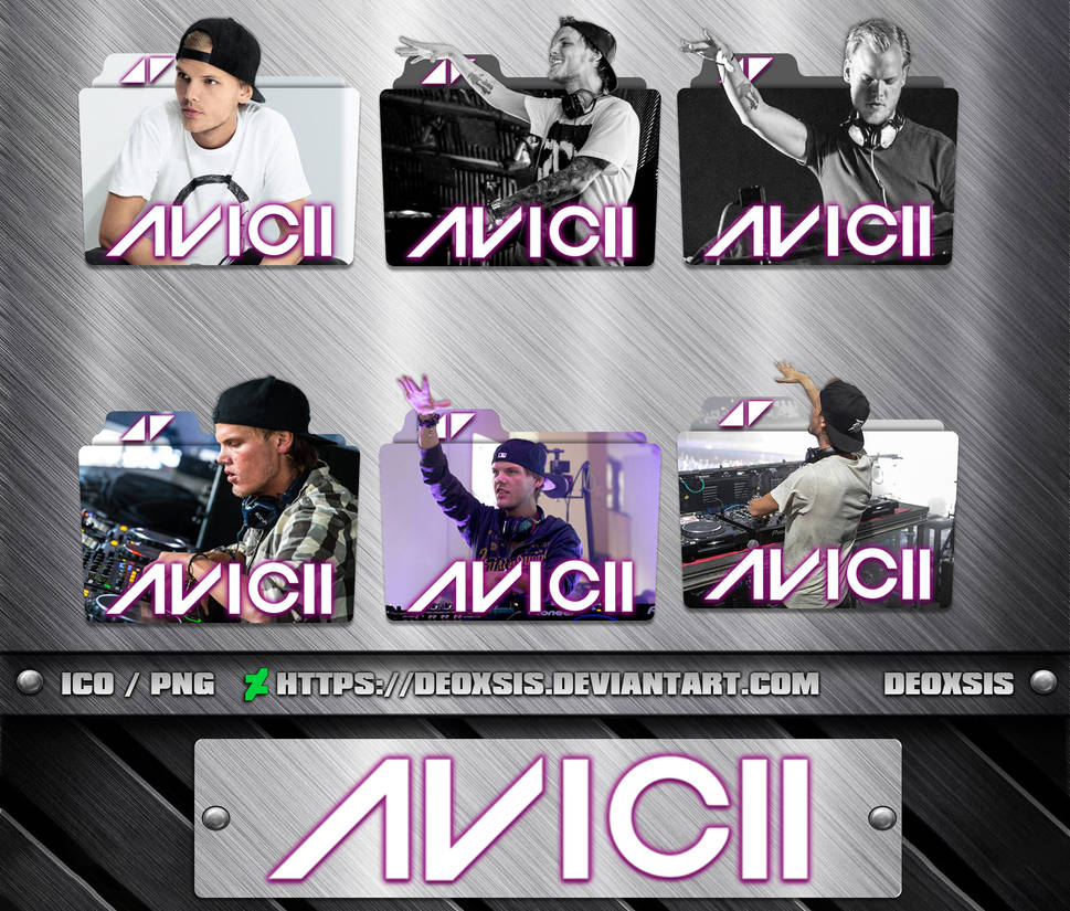 Avicii Folder Icon Pack by deoxsis on DeviantArt