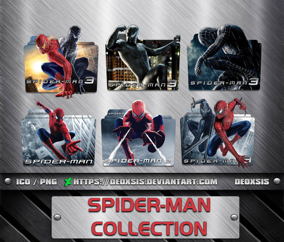 Spider-Man Collection [2002-2007] Folder Icon Pack by deoxsis on DeviantArt
