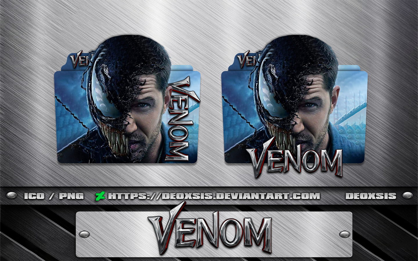 Venom [2018] Folder Icon Pack by deoxsis on DeviantArt