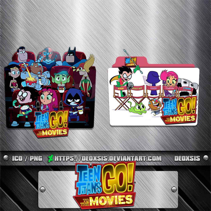 Teen Titans Go! To The Movies [2018] Folder Icon by deoxsis on DeviantArt