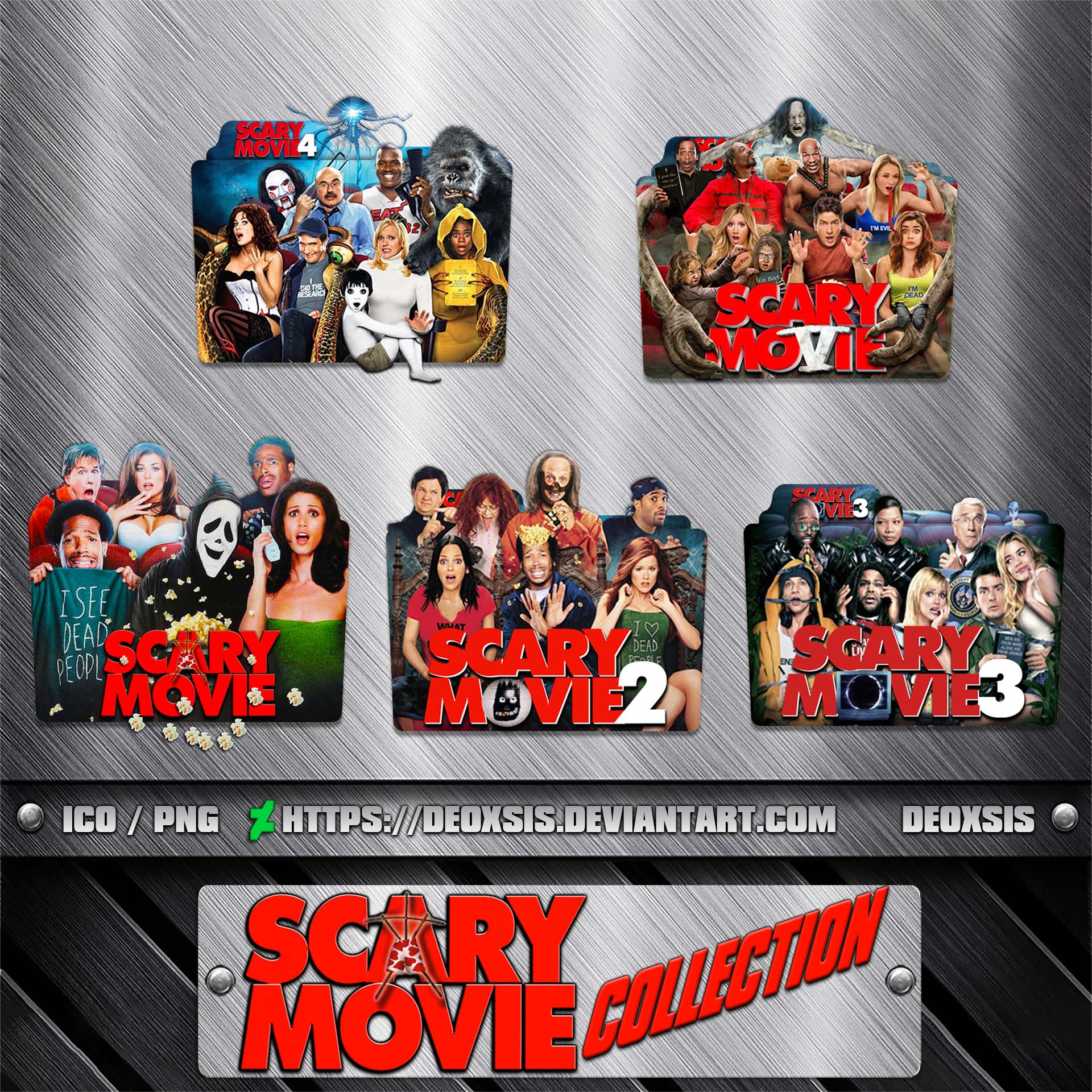 Scary Movie 5 Movie Collection Folder Icon Pack by deoxsis on DeviantArt