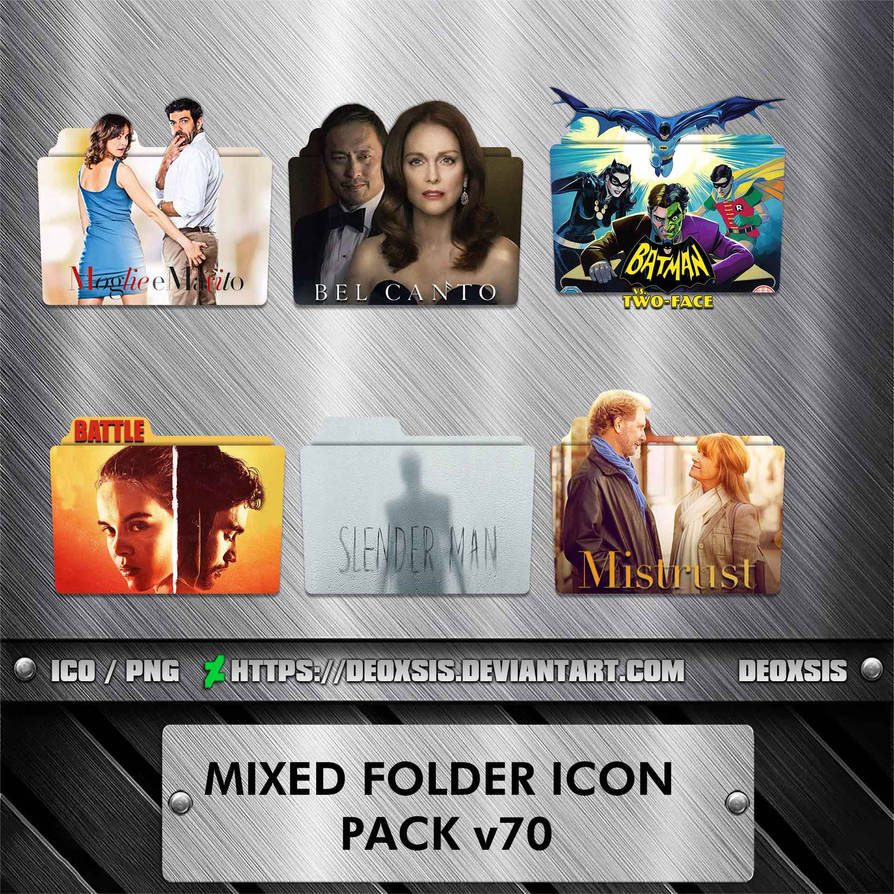 Mixed Folder Icon Pack v70 by deoxsis on DeviantArt