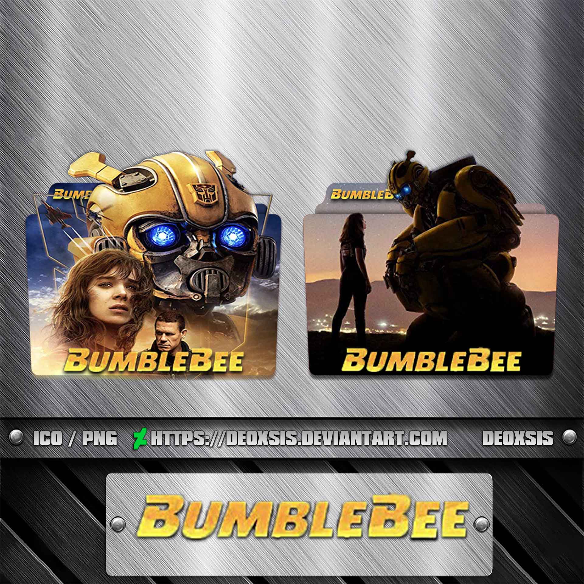 Bumblebee [2018] Folder Icon Pack by deoxsis on DeviantArt