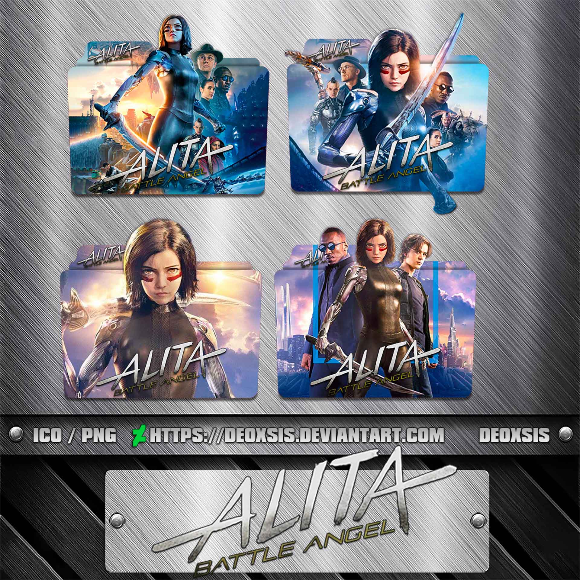 Alita Battle Angel [2019] Folder Icon Pack by deoxsis on DeviantArt