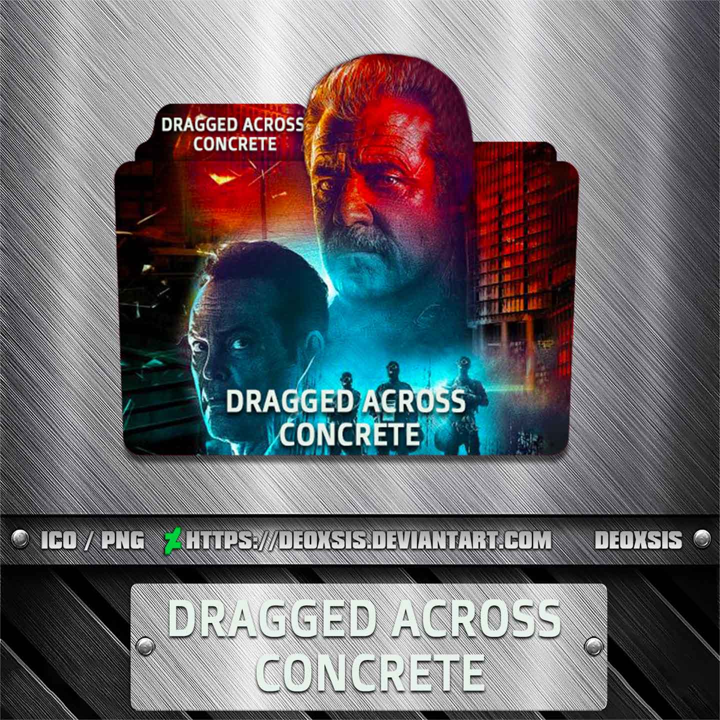 Dragged Across Concrete [2018] Folder Icon by deoxsis on DeviantArt