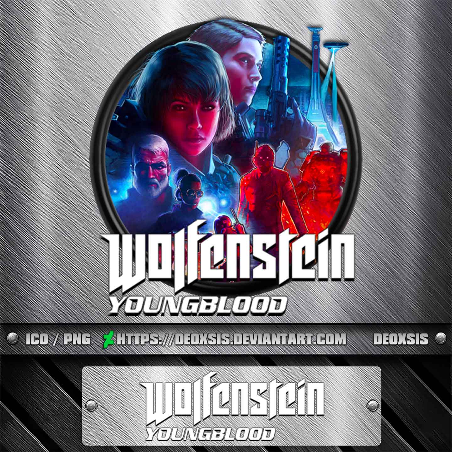 Wolfenstein Youngblood [2019] Folder Icon by deoxsis on DeviantArt