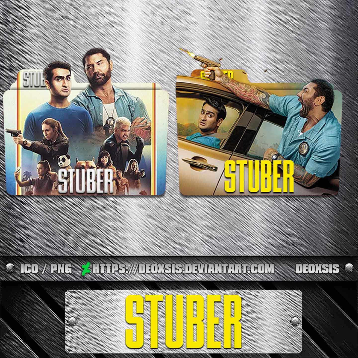 Stuber [2019] Folder Icon Pack by deoxsis on DeviantArt