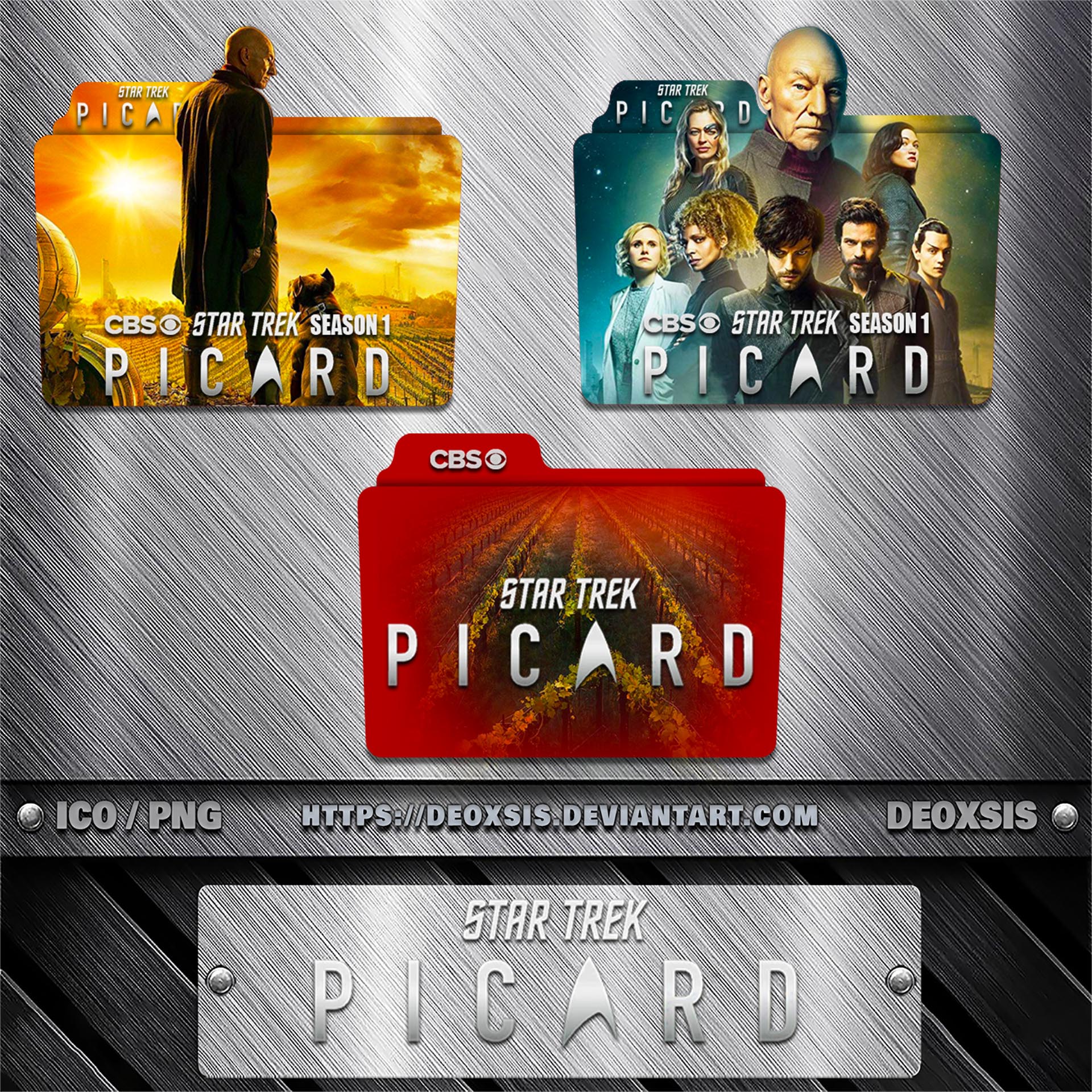 Star Trek Picard [2019] Folder Icon Pack by deoxsis on DeviantArt