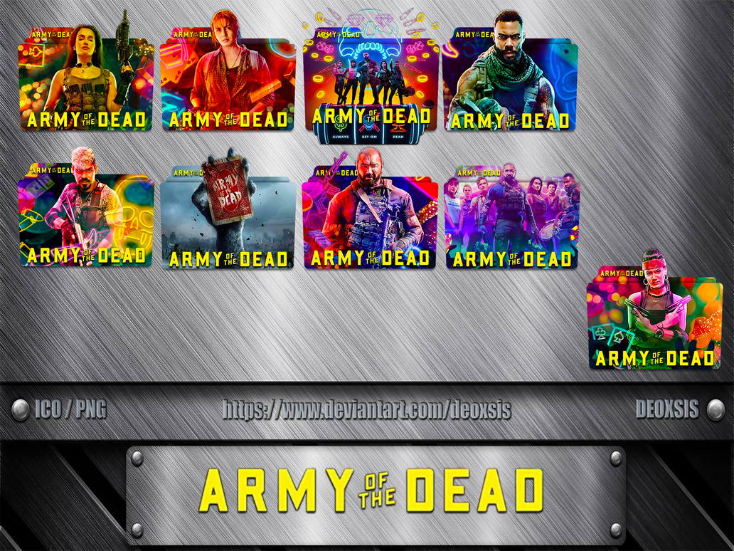 Army of the Dead [2021] Folder Icon Pack by deoxsis on DeviantArt