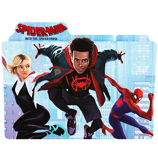 Spider-Man Into the Spider-Verse 2018 Folder Icon by HosseinEnr7que on ...